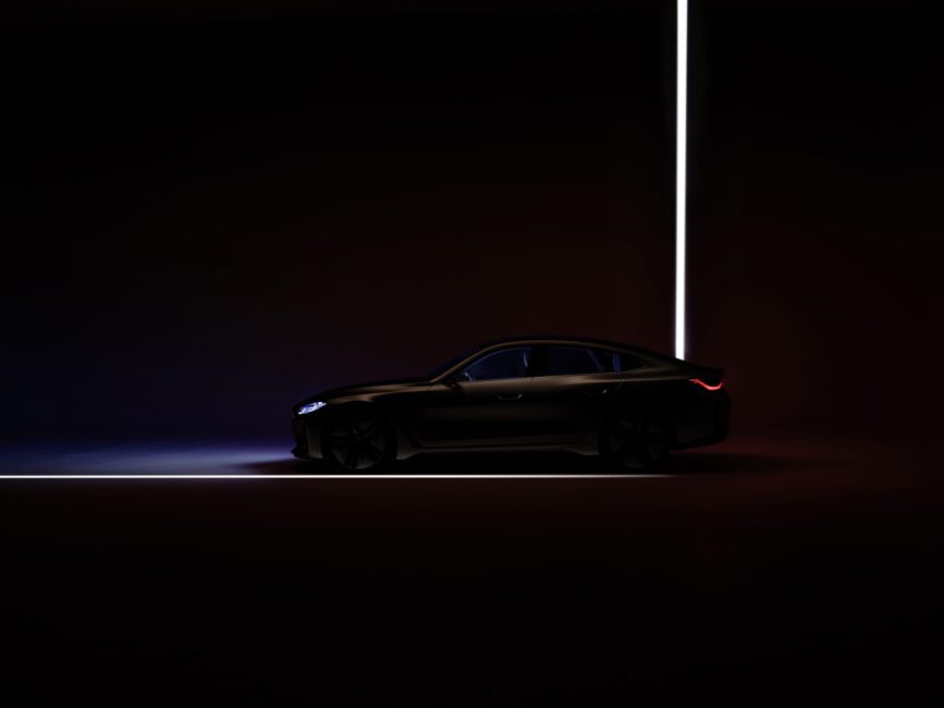 Final BMW i4 Gran Coupe All-Electric Vehicle Teaser Revealed